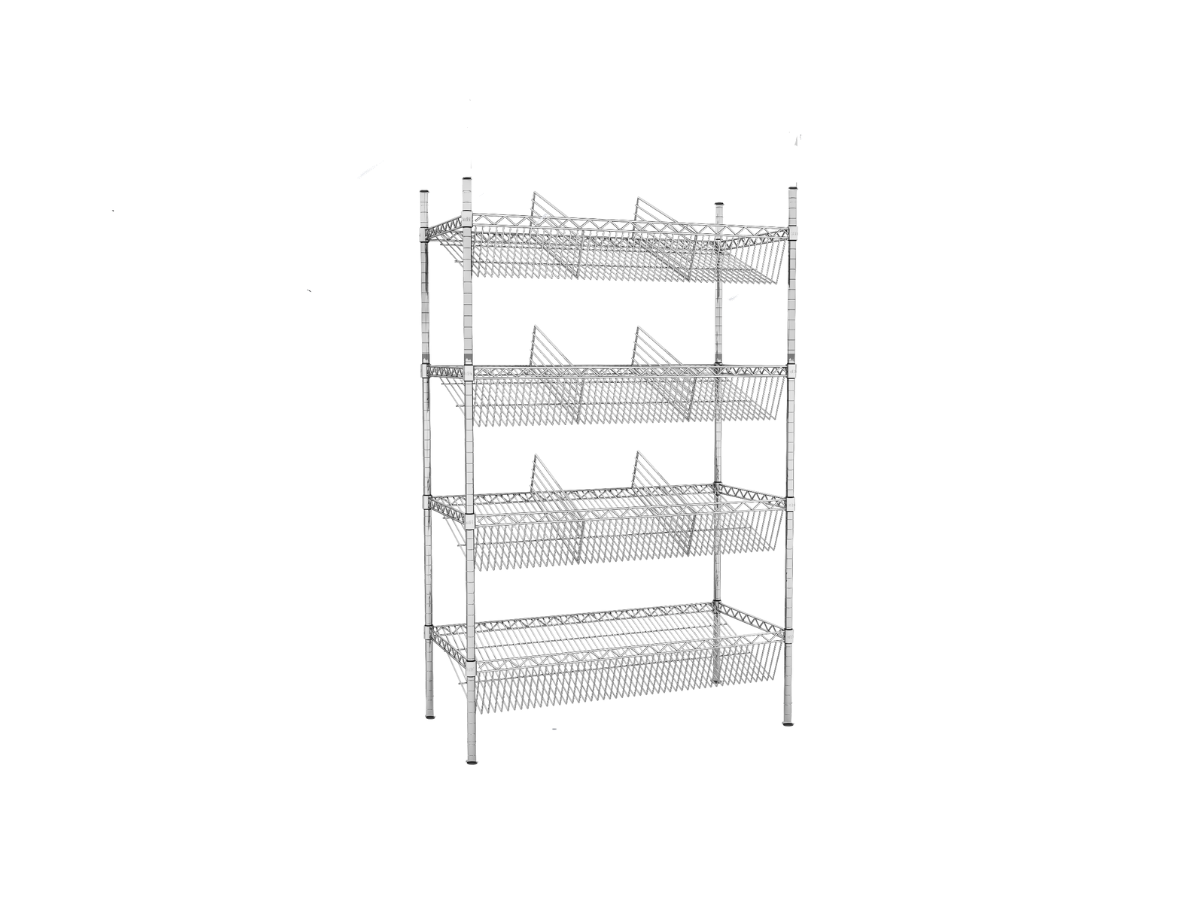 Nimble Static Suture Wire Shelving Unit – HospEquip