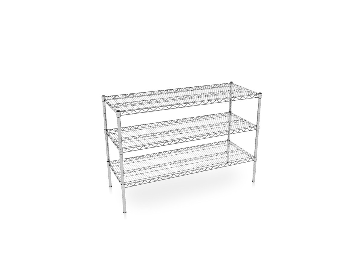 Nimble Static Wire Shelving Unit 3 Shelves – HospEquip