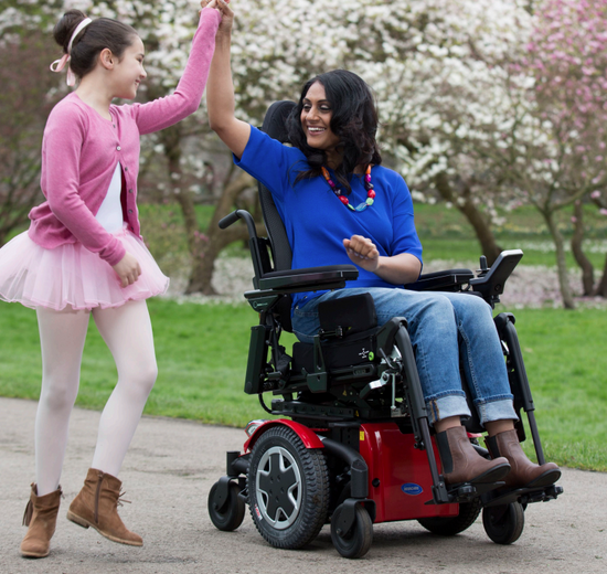 TDX-SP2 Quick Ship Power Scripted Wheelchair – HospEquip