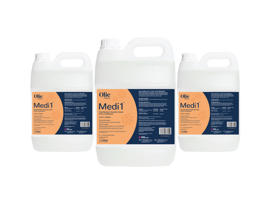 Olie Medi1 Hospital Grade Surface Disinfectant & Cleaner – HospEquip