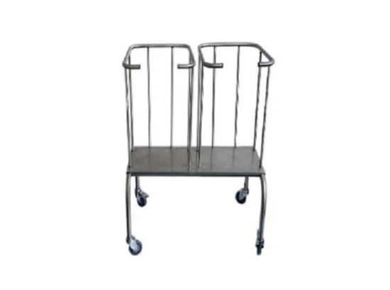 Double OHS Soiled Linen Trolley – HospEquip